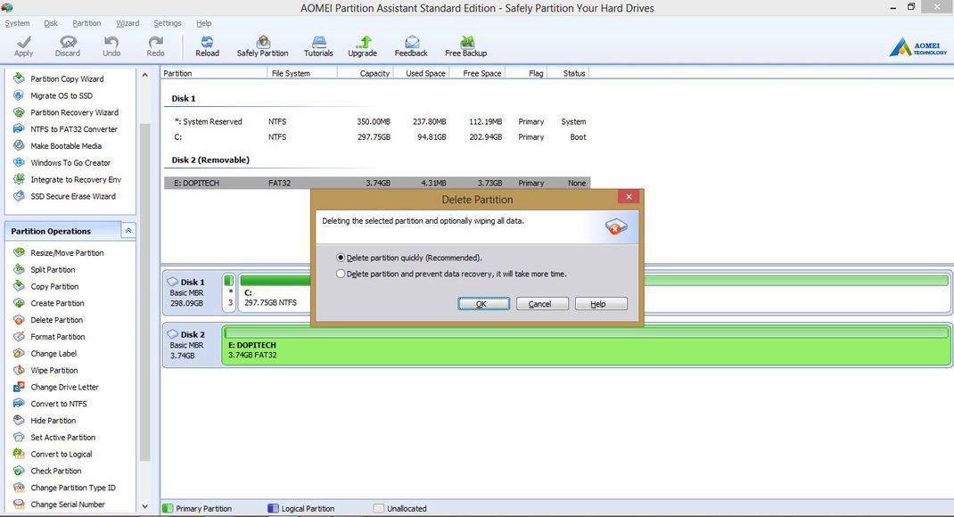 AOMEI Partition Assistant Review: a Solid Partition Management Tool
