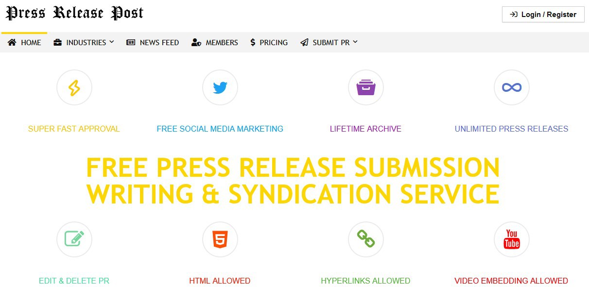 Top 15 Free Press Release Submission Sites of 2025