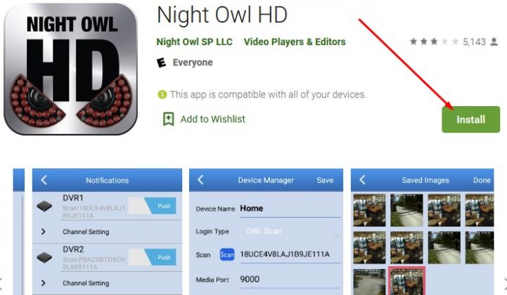 Night Owl HD App Review & How to Use Surveillance Apps On PC