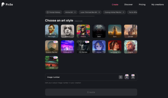 PicSo AI Art Generator Guide: How to Convert Text to Images With PicSo