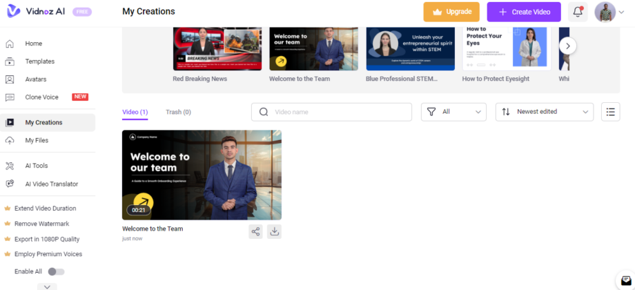 Vidnoz AI Review: The Best AI Video Generator to Grow Small Businesses?