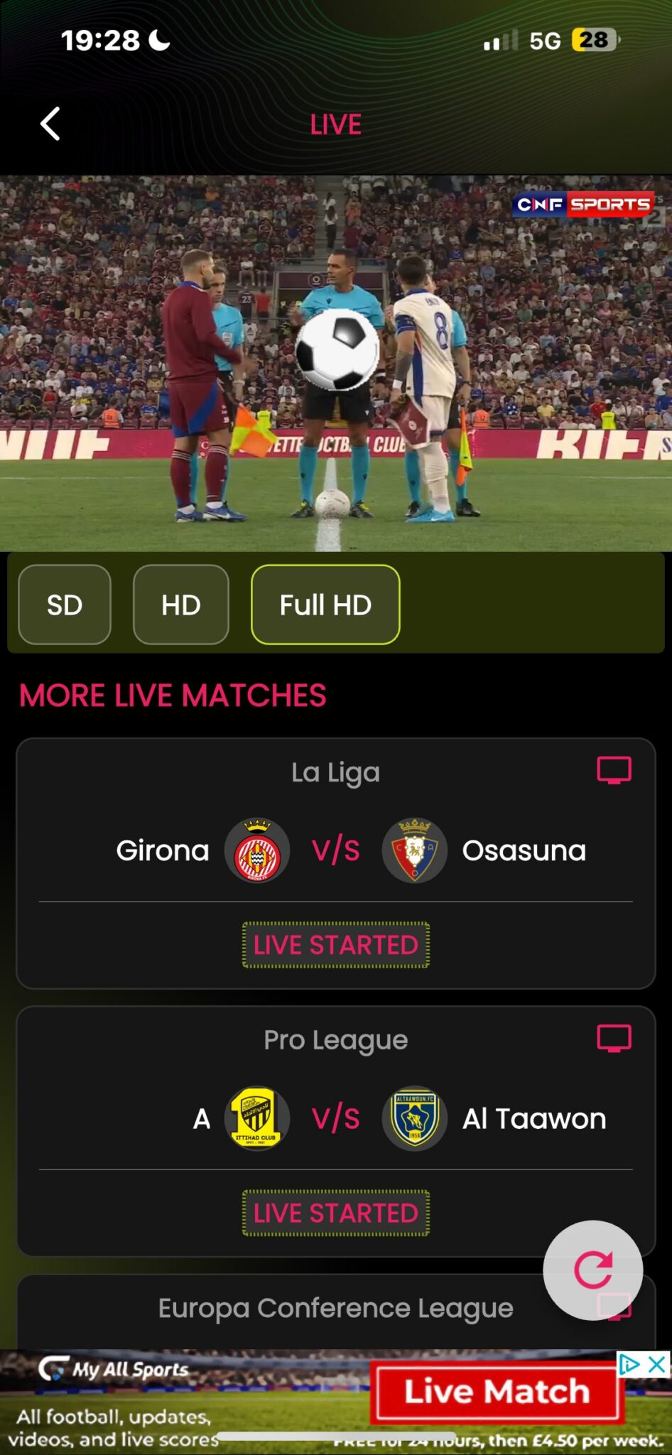 14 Apps to Watch Live Football Matches Free on Android, iOS & Smart TV