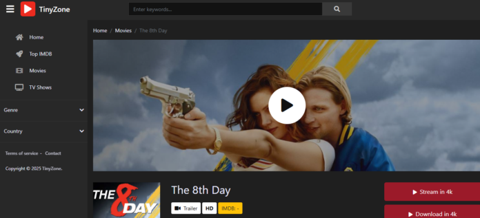 TinyZone TV: Lets You Download or Stream Movies Free and in HD