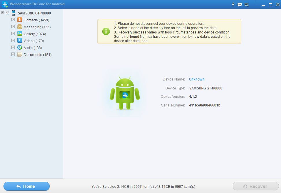 Wondershare Dr.Fone for Android Review: A Data Recovery Solution that Rocks
